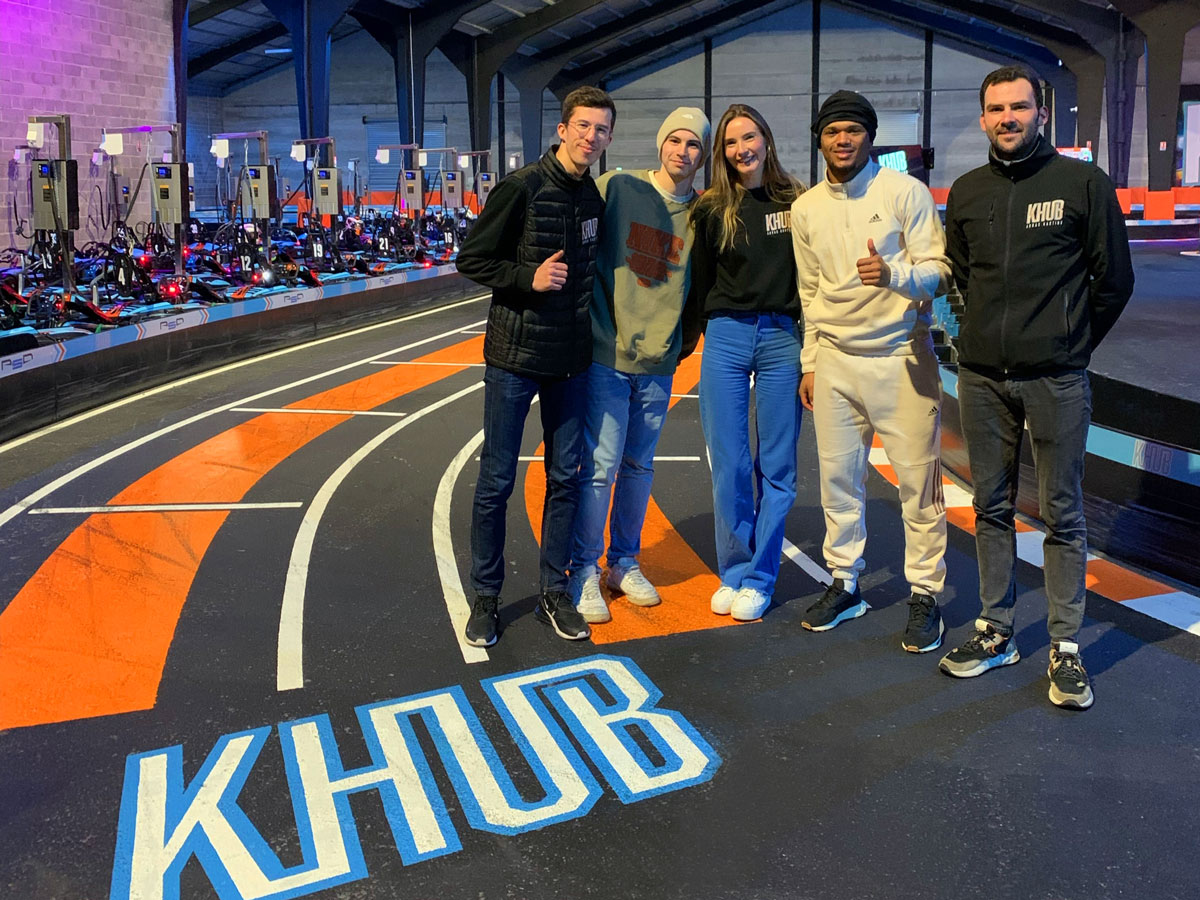 Visite de Loïs Openda et diffusion des matchs de foot à Arras - KHUB